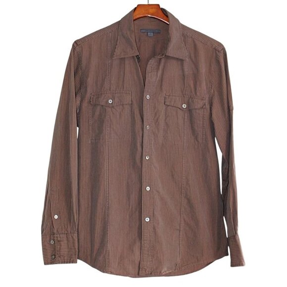 John Varvatos | Shirts | John Varvatos Mens Classic Western Shirt In 0 ...